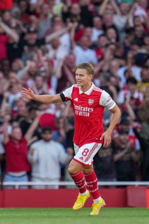Martin Arsenal 8 Celebrates His Goal Editorial Stock Photo - Stock ...