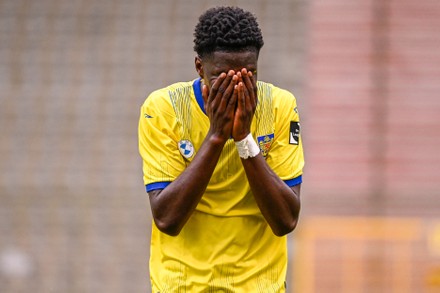Beverens Thierno Barry Looks Dejected During Editorial Stock Photo ...