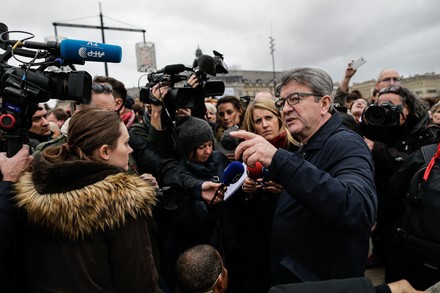 La France Insoumise Lfi Leader President Editorial Stock Photo - Stock ...