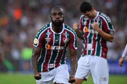Manoel Fluminense Celebrates After Scoring His Editorial Stock Photo ...