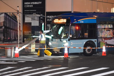 Mta Bus On M101 Route Attempted Editorial Stock Photo - Stock Image ...