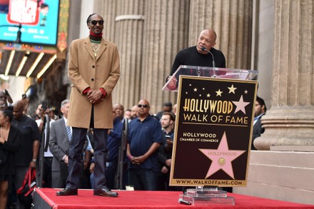 Snoop Dogg Honored Star On Hollywood Editorial Stock Photo - Stock ...