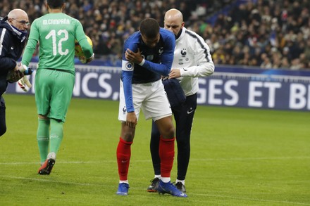 Frances Kylian Mbappe Badly Wounded His Editorial Stock Photo - Stock ...