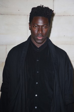 Moses Sumney Attending Louis Vuitton Fashion Editorial Stock Photo ...