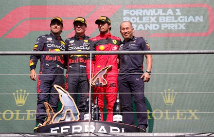 Scuderia Ferrari Spanish Rider Carlos Sainz Editorial Stock Photo ...