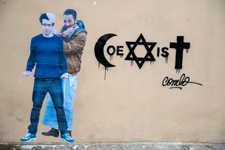 Combo Culture Kidnapper French Street Artist Editorial Stock Photo ...