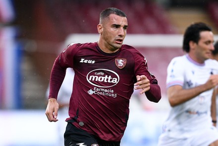 Federico Bonazzoli Us Salernitana Looks On Editorial Stock Photo ...