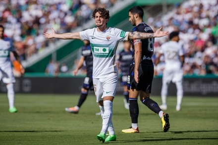 Alex Collado Elche Cf During La Editorial Stock Photo - Stock Image ...