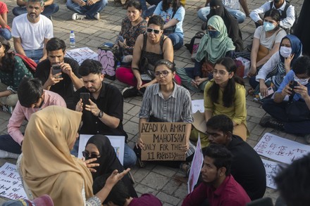 Protesters Various Organisations Stage Protest Demanding Editorial ...
