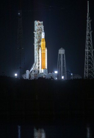 Sls Rocket Orion Capsule Part Artemis Editorial Stock Photo - Stock ...