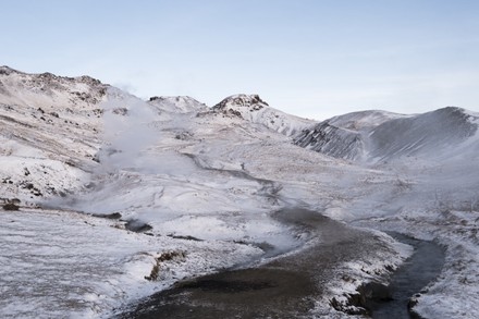 Hot Springs Hot Stream High Temperature Editorial Stock Photo - Stock ...