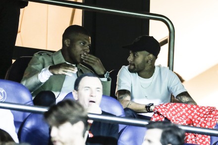 Psgs Striker Kylian Mbappe Neymar Jr Editorial Stock Photo - Stock ...