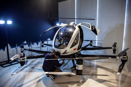 Ehang 216 Aav Autonomous Aerial Vehicle Editorial Stock Photo - Stock ...