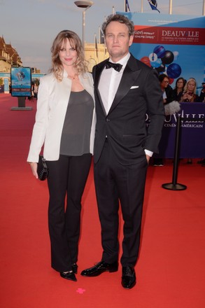 Jason Clarke Wife Cecile Breccia Attending Editorial Stock Photo ...