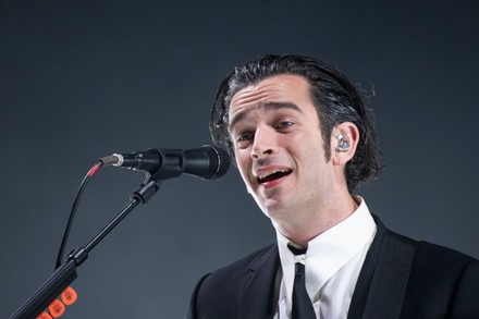 Lead Singer Matthew Matty Healy 1975 Editorial Stock Photo - Stock ...