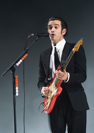 Lead Singer Matthew Matty Healy 1975 Editorial Stock Photo - Stock ...