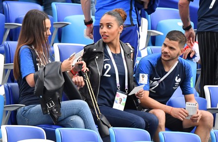 FIFA World Cup - WAGs At France v Uruguay, unknown - 06 Jul 2018 Stock ...
