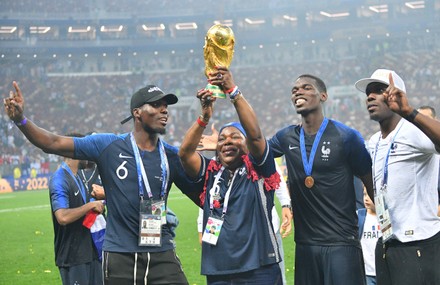 Frances Paul Pogba His Mother Yeo Editorial Stock Photo - Stock Image ...