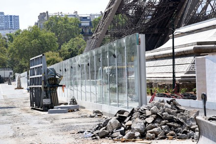Bulletproof Glass Wall Be Built Around Editorial Stock Photo - Stock ...