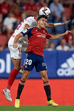 Manu Sanchez Leftback Osasuna Spain Action Editorial Stock Photo ...