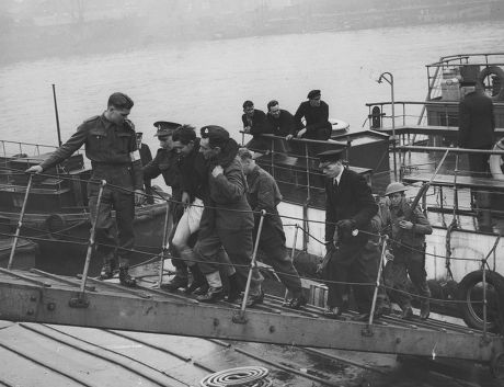 Ww Ii Germany Navy Prisoners Bringing Editorial Stock Photo - Stock ...