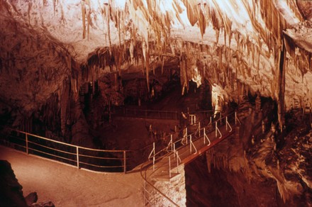 Limestone Cave Mineral Karst Rock Adelsberg Editorial Stock Photo ...
