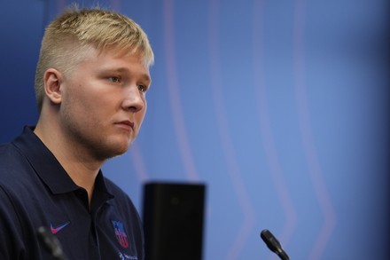 Danish Emil Nielsen During His Presentation Editorial Stock Photo ...