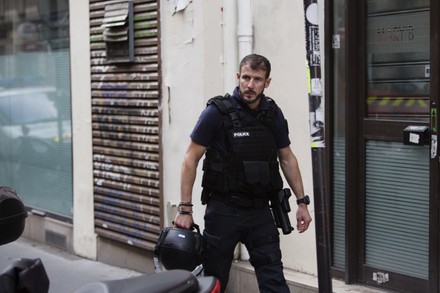 French Police Officers Gso Security Intervention Editorial Stock Photo ...