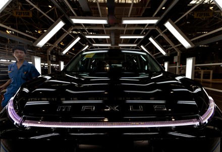 Employee Works On Assembly Line Saic Editorial Stock Photo - Stock ...