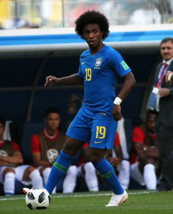 Willian Brazil During Fifa World Cup Editorial Stock Photo - Stock ...