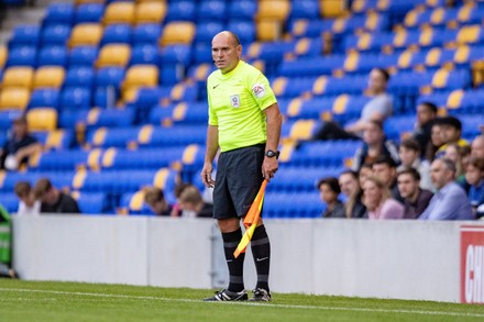 Assistant Referee Nicholas Cooper During Efl Editorial Stock Photo ...