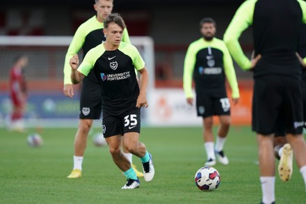 Portsmouth Adam Payce During Efl Trophy Editorial Stock Photo - Stock ...