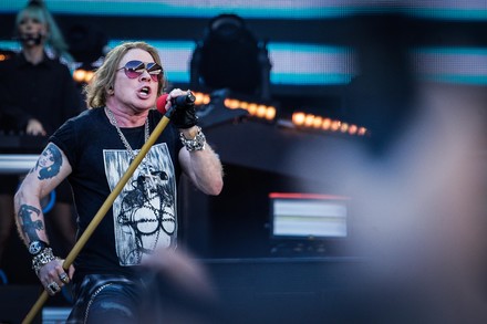 Guns N Roses Vocalist Axl Rose Editorial Stock Photo - Stock Image ...