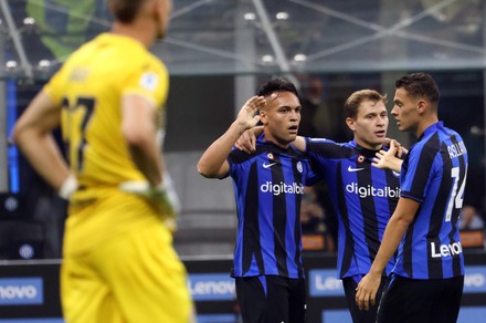 Inter Milans Lautaro Martinez L Jubilates Editorial Stock Photo - Stock ...
