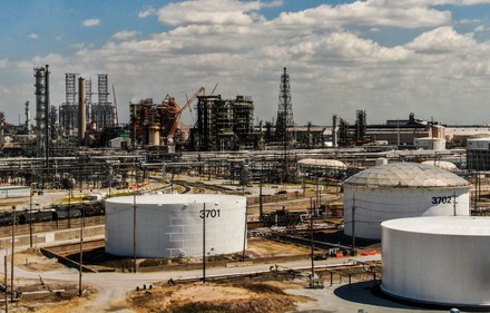 Aerial Photo Made Drone Shows Bp Editorial Stock Photo - Stock Image ...