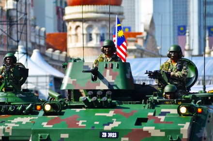 Kuala Lumpur 31082022 Malaysias 65 Years Editorial Stock Photo - Stock ...