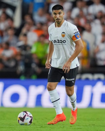 Carlos Soler Valencia Cf During La Editorial Stock Photo - Stock Image ...