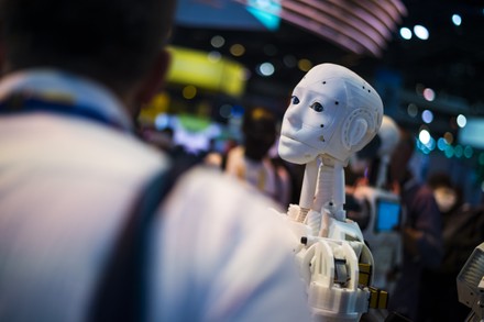 3d Printed Lifesize Robot Pictured Inmoov Editorial Stock Photo - Stock ...