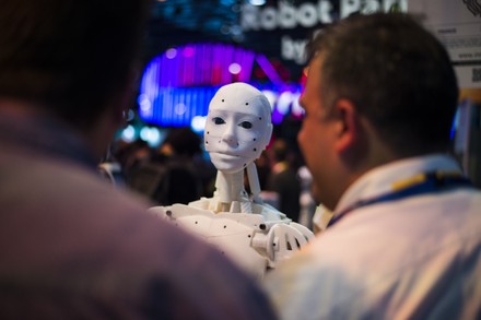 3d Printed Lifesize Robot Pictured Inmoov Editorial Stock Photo - Stock ...