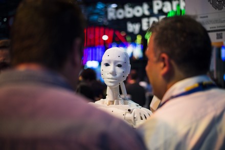 3d Printed Lifesize Robot Pictured Inmoov Editorial Stock Photo - Stock ...