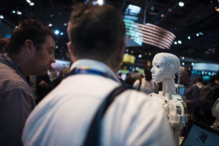 3d Printed Lifesize Robot Pictured Inmoov Editorial Stock Photo - Stock ...