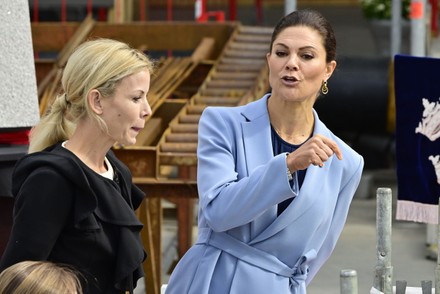 Crown Princess Victoria Together Finance Mayor Editorial Stock Photo ...