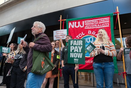 Bristol Uk Members National Union Journalists Editorial Stock Photo ...