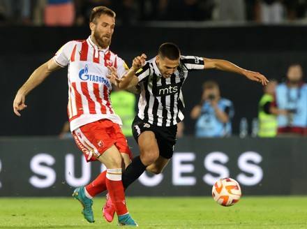 Partizans Kristijan Belic R Action Against Editorial Stock Photo ...