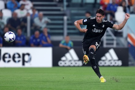 Dusan Vlahovic Juventus Fc Scores His Editorial Stock Photo - Stock ...