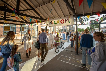 Education First Day Of School, Sint-Denijs-Westrem, Belgium - 01 Sep ...