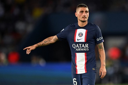 Paris Marco Verratti Paris Saintgermain During Editorial Stock Photo ...