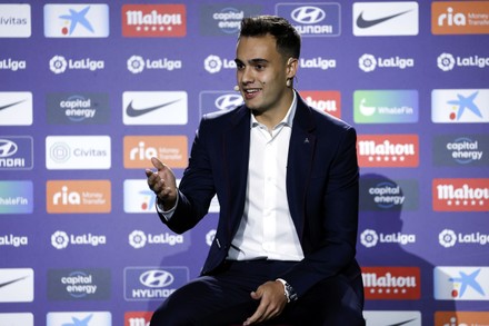 Spanish Defender Sergio Reguilon Reacts During Editorial Stock Photo ...