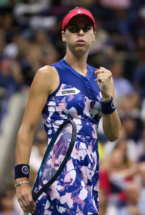Ajla Tomljanovic Celebrates During Her Third Editorial Stock Photo ...