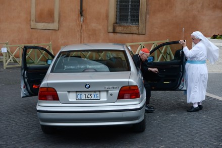 Sister Opens Door Car Bmw Cardinal Editorial Stock Photo - Stock Image ...